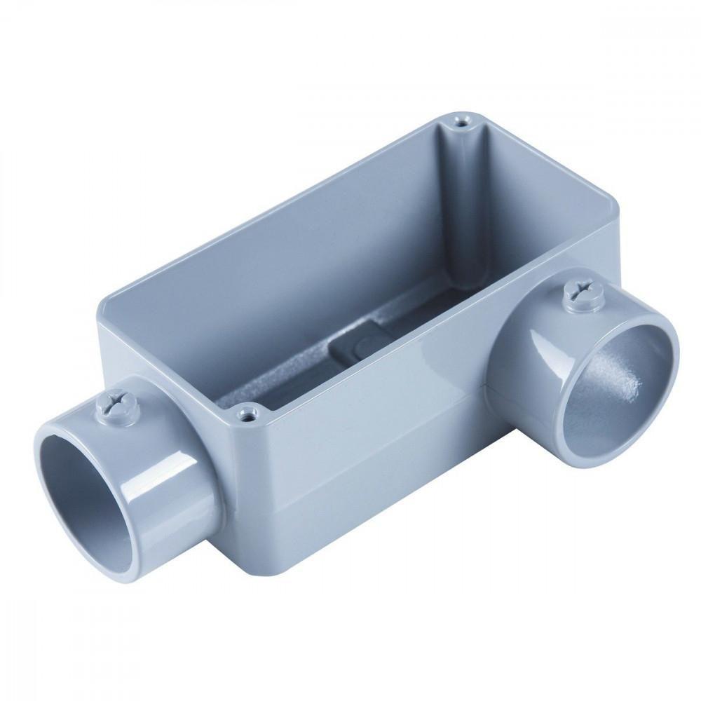 Condulete Fixo 3 Tipo Ll - Com Tampa - Rosca Bsp - Sem Pintura - Carrefour