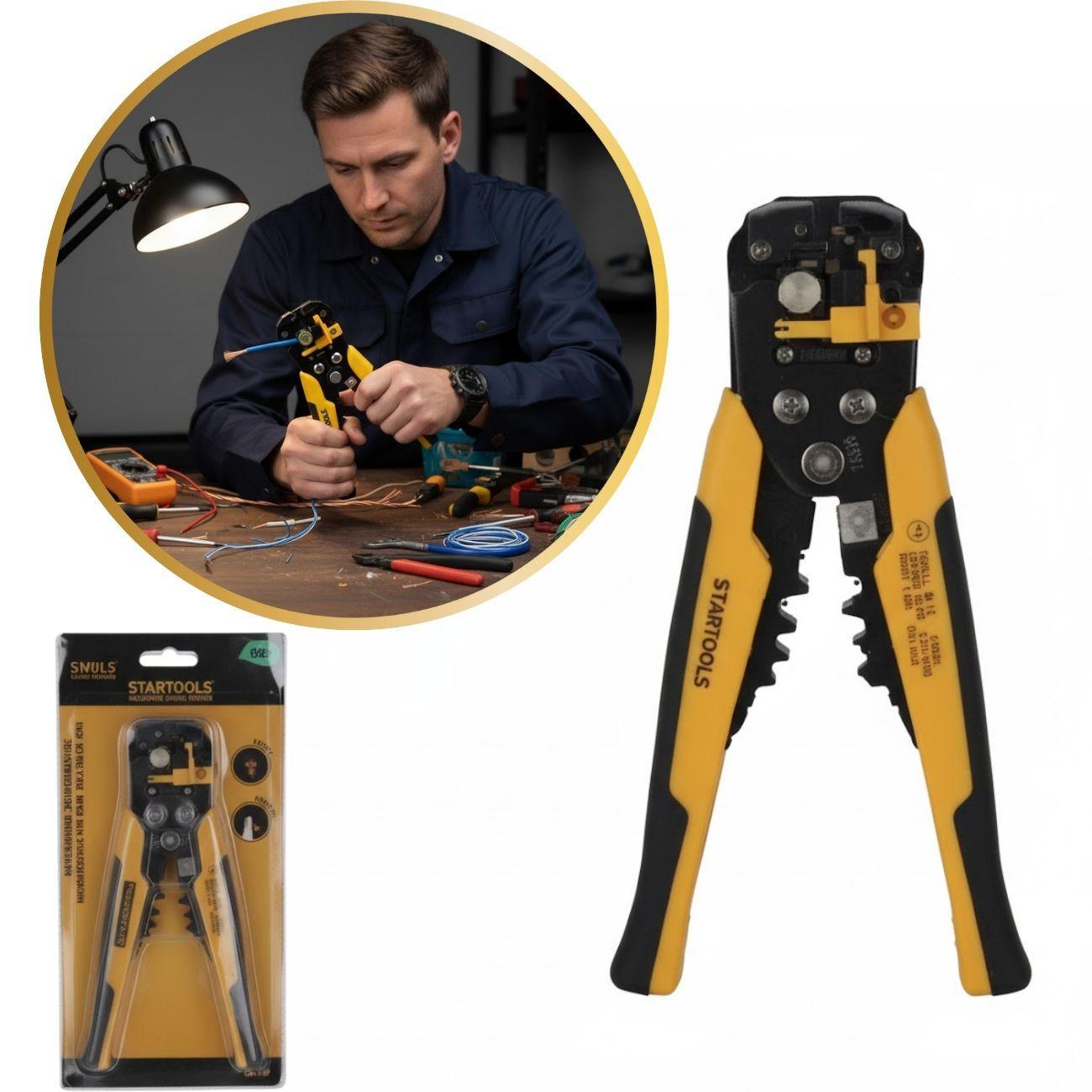 Alicate Desencapador E Crimpador Automático 8 Startools 3-1 - Carrefour