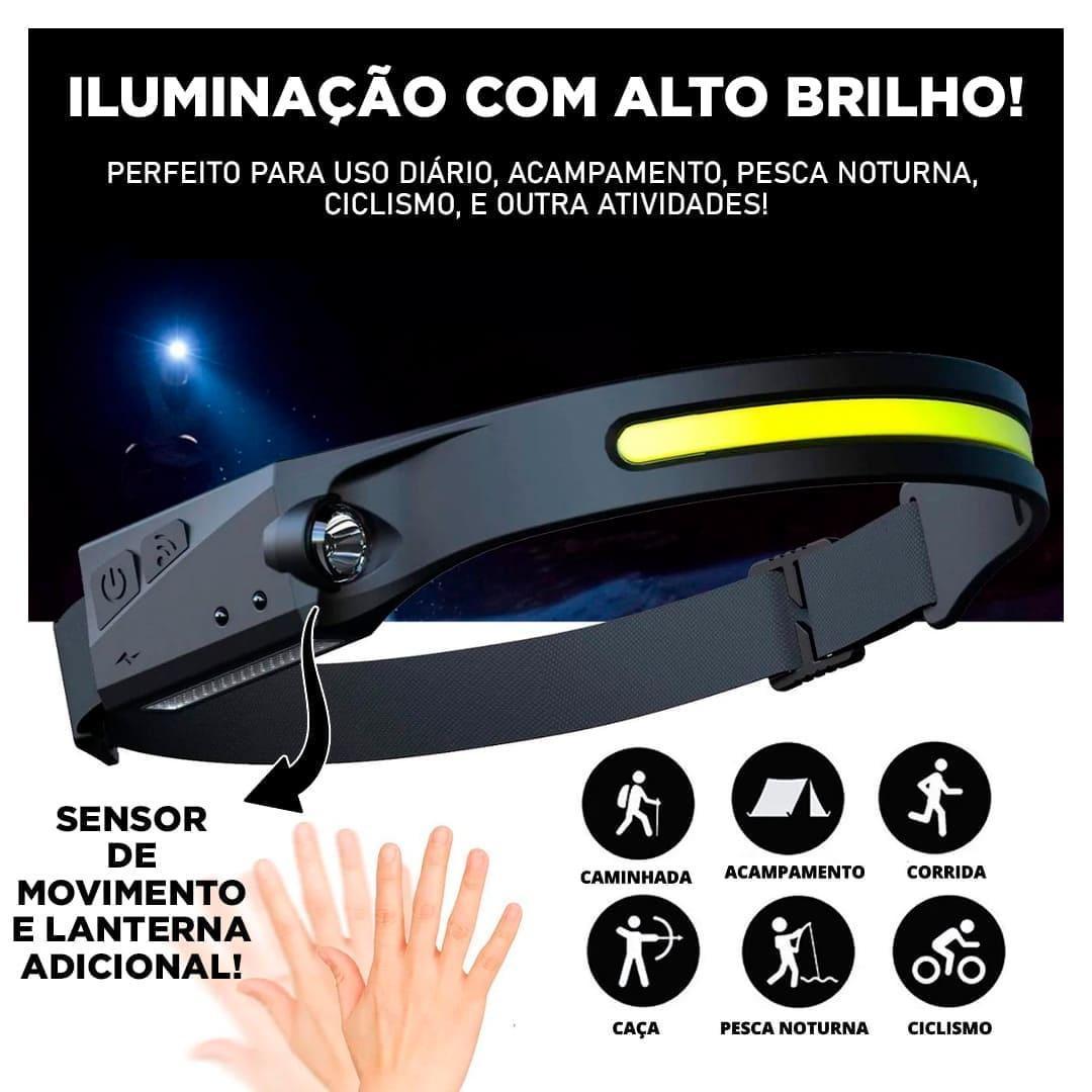 Farol Lanterna De Cabeça Led Super Forte Resiste Água - Carrefour