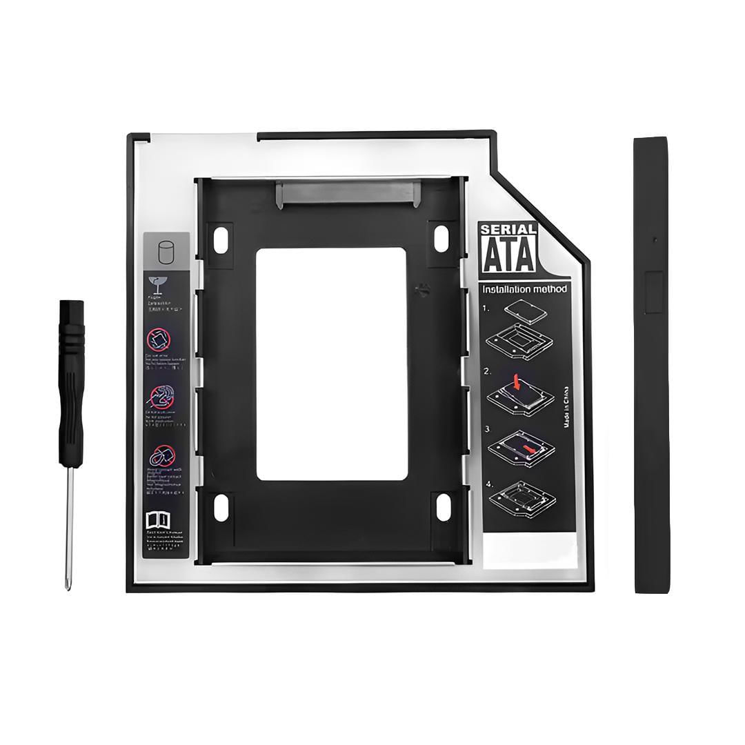 Case Adaptador Caddy 9.5mm Para Hdd Ou Ssd 2.5 Em Notebook - Carrefour