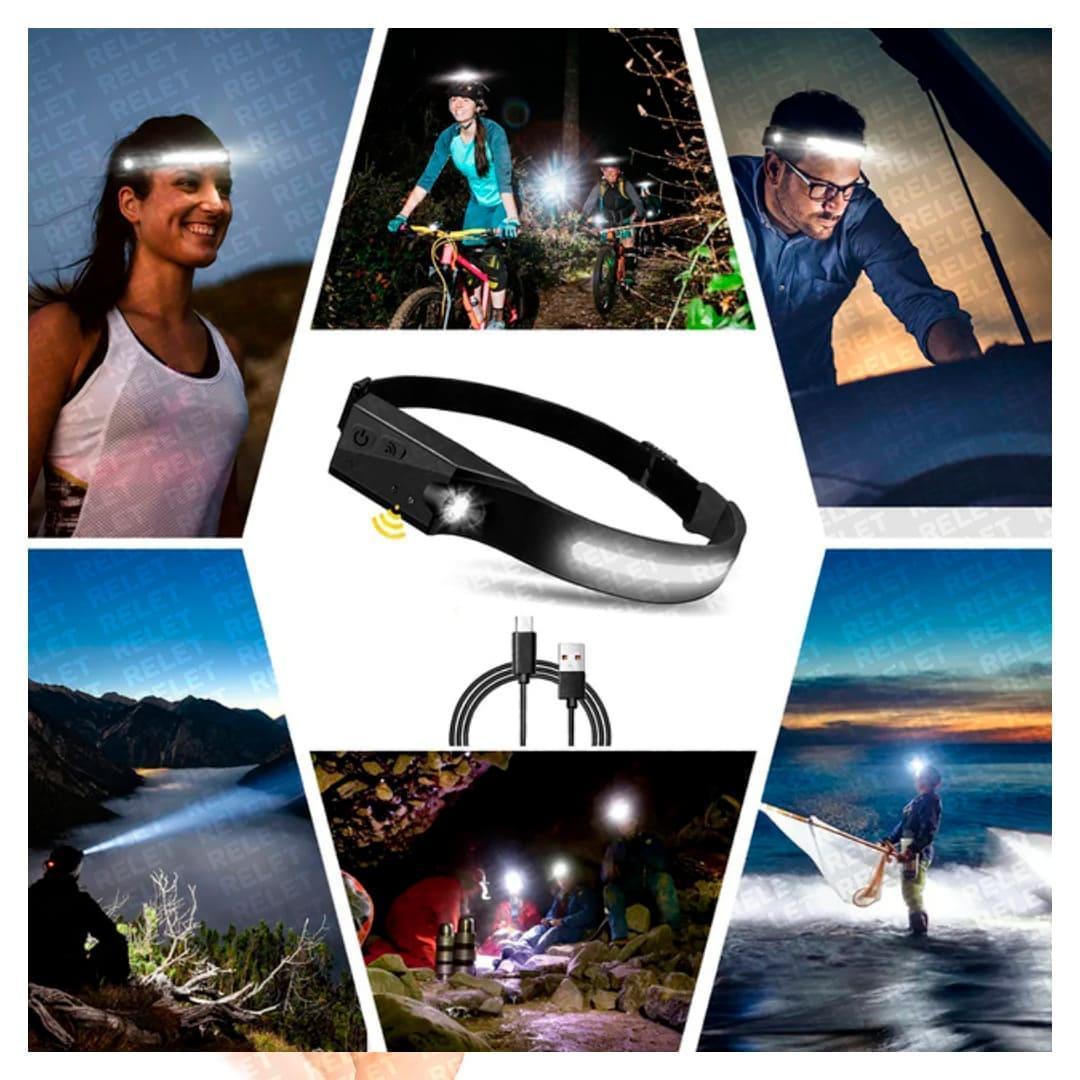 Farol Lanterna De Cabeça Led Super Forte Resiste Água - Carrefour