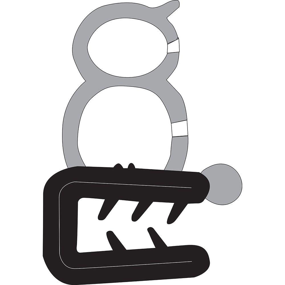 Borracha Da Porta Pvc Monza Chevette Marajó Chevy 88 A 92 [f103 ...