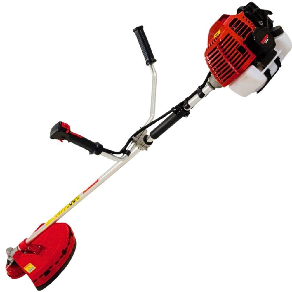 Roçadeira Kawashima Kw52l À Gasolina 52c 2,5hp + Faca 2 Pontas 330mm ...