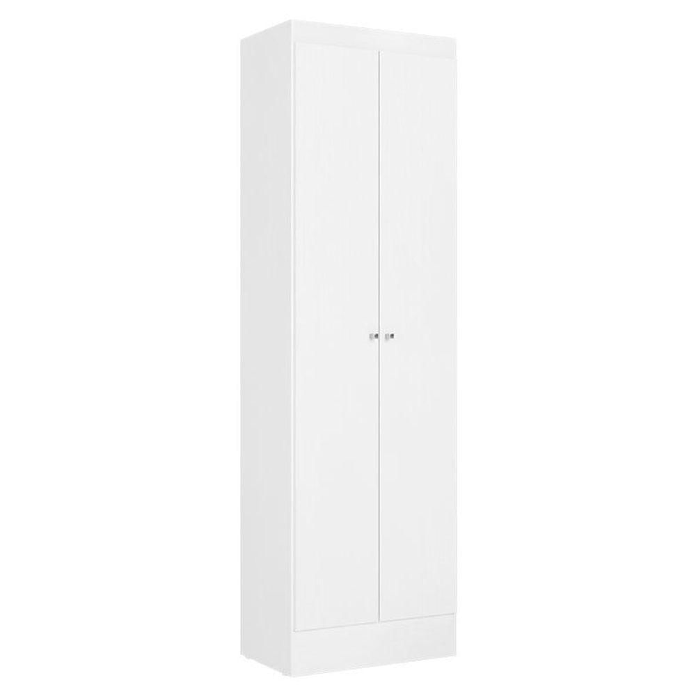 Guarda Roupa Casal Presence Full Glass 6 Portas Branco Acetinado E ...