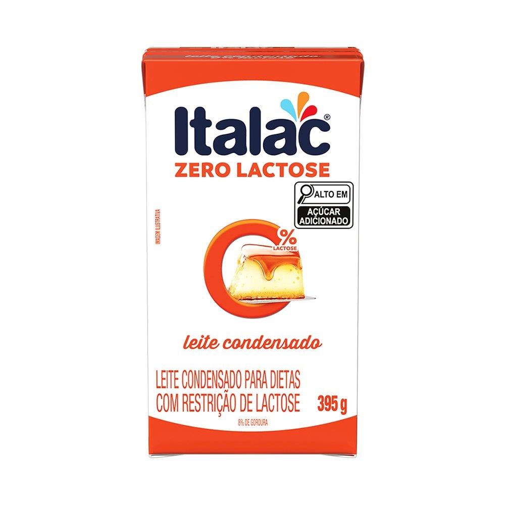 Leite Condensado Italac Uht Zero Lactose 395g - Embalagem Com 27 ...