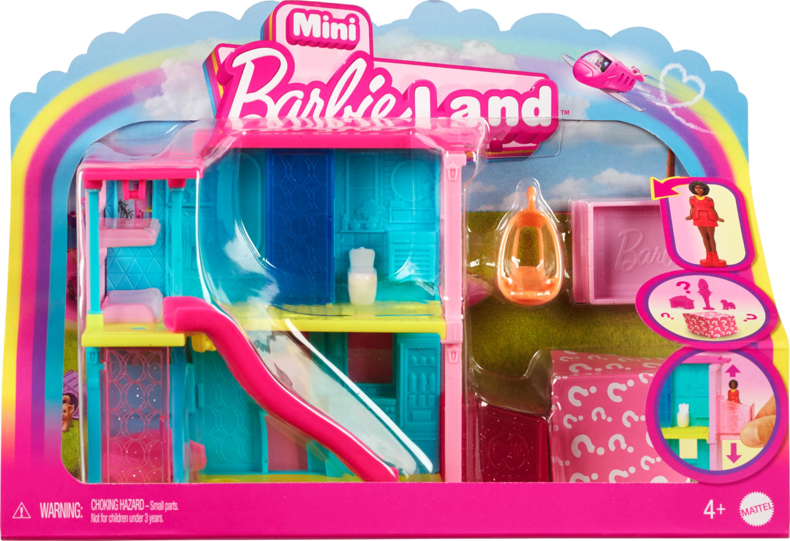 Conjunto De Casas De Bonecas Barbie Mini Barbieland Com Dreamhouse ...