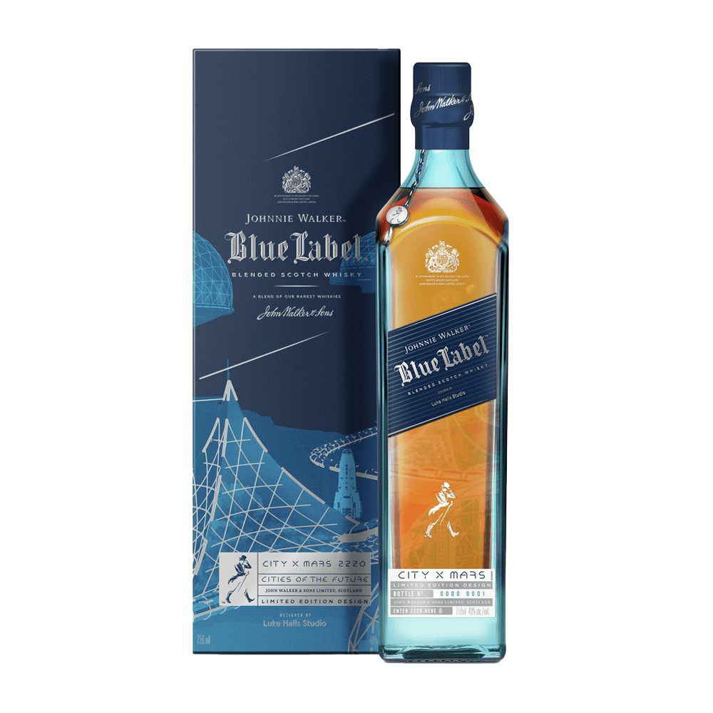 Whisky Johnnie Walker Blue Label Mars - 750ml Johnnie Walker - Carrefour