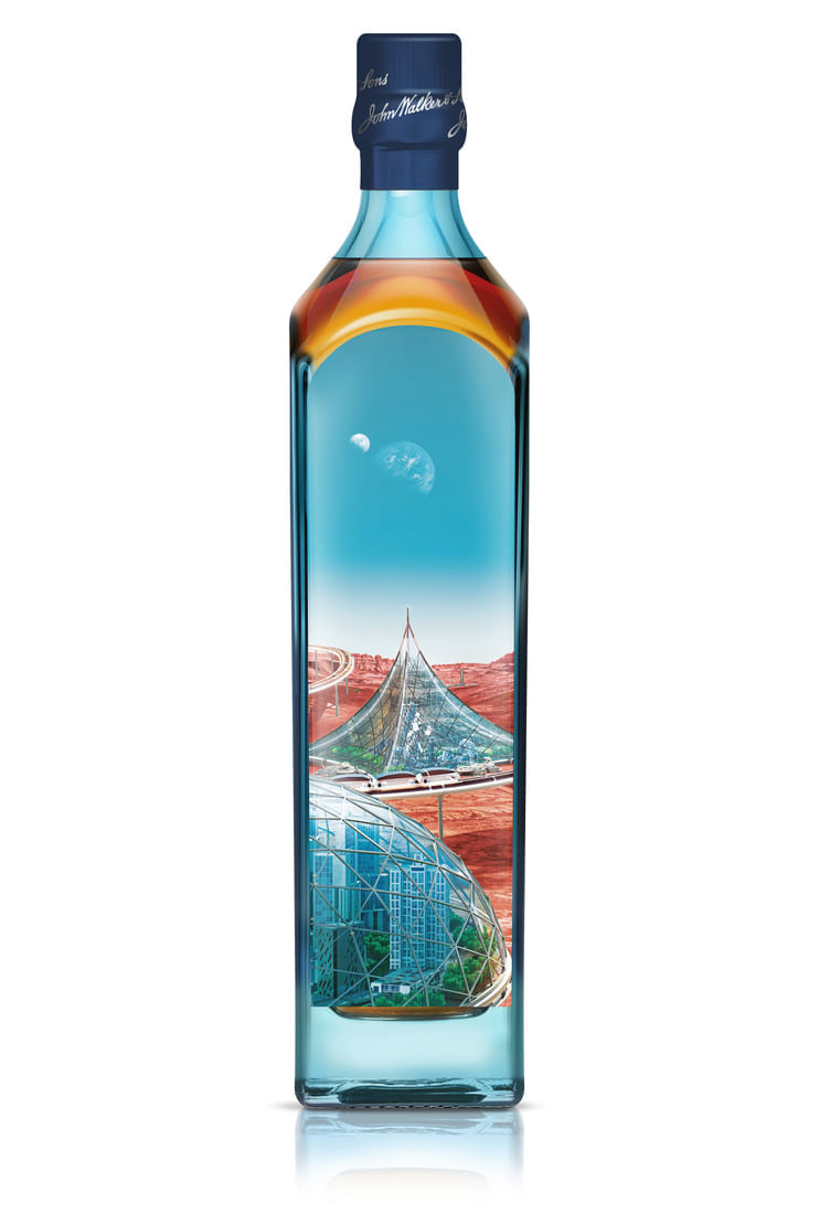 Whisky Johnnie Walker Blue Label Mars - 750ml Johnnie Walker - Carrefour