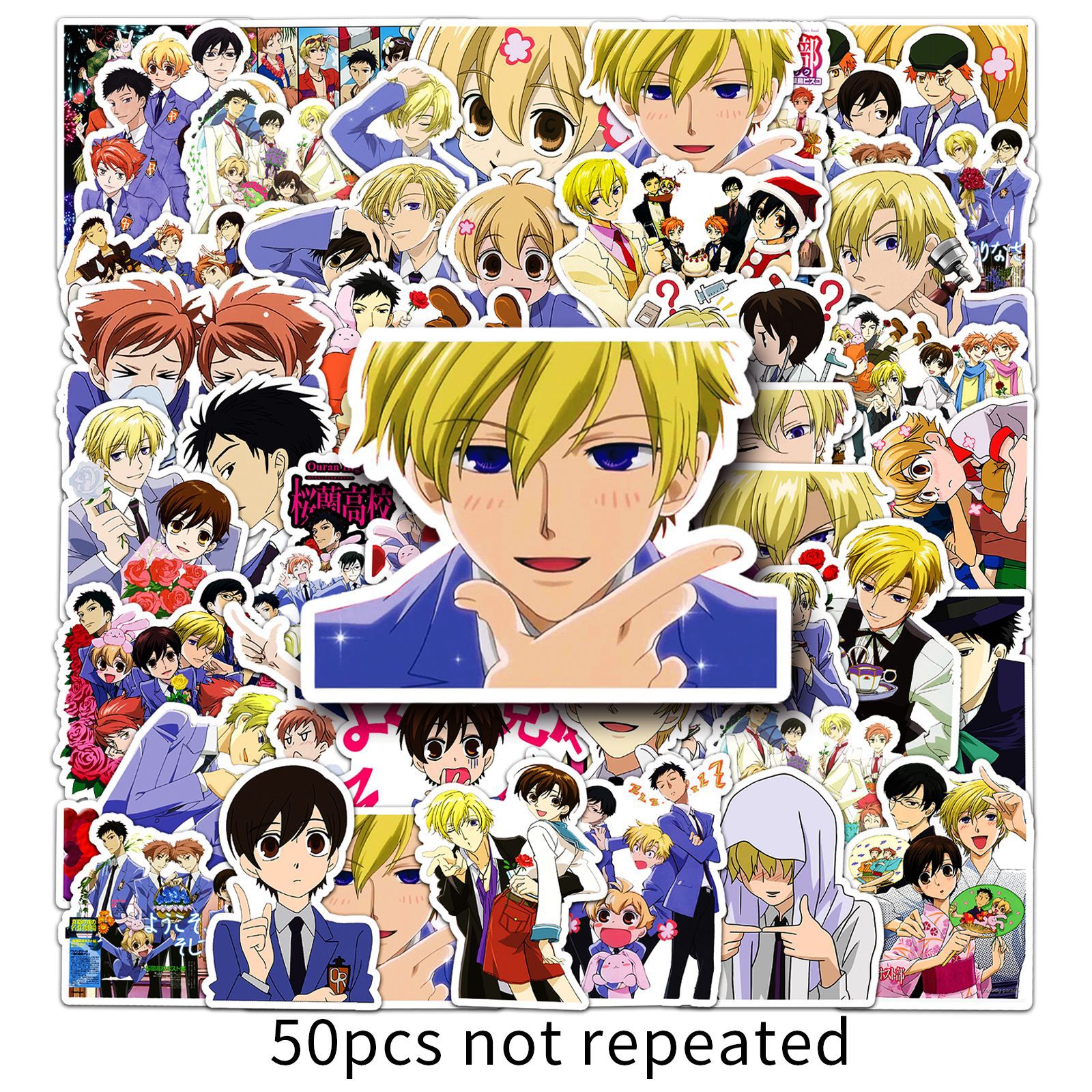 Adesivos Oran High School Host Club Anime À Prova D'água, 50 Unidades ...