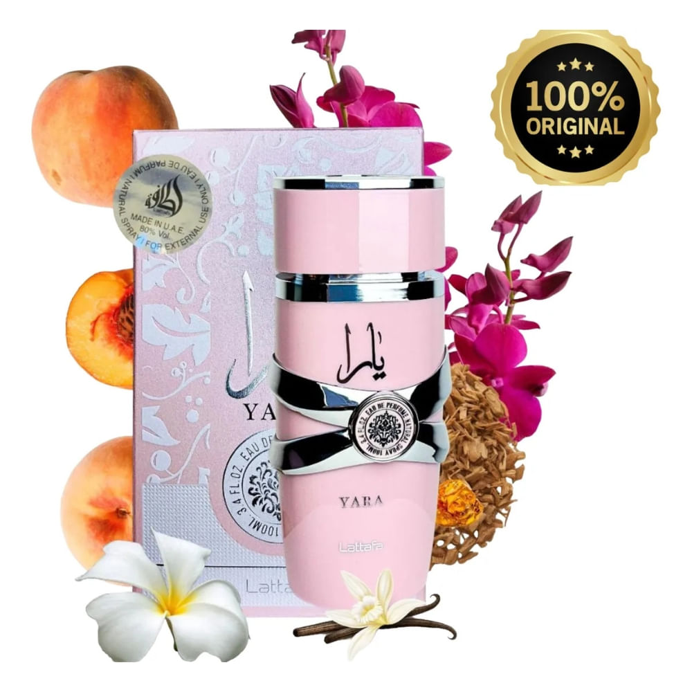 Perfume Lattafa Yara 100ml - Aroma Delicioso - Carrefour
