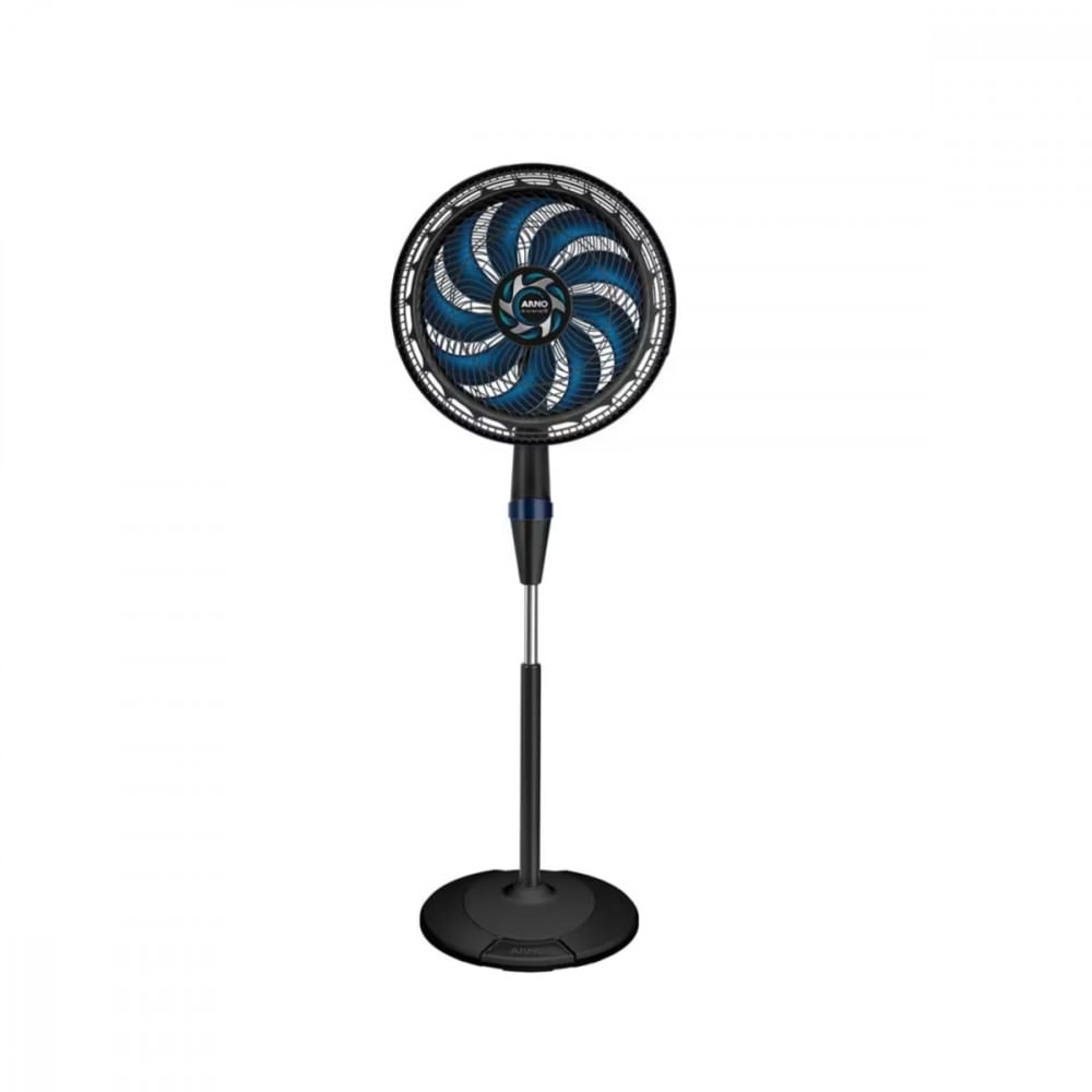 Ventilador De Coluna Arno X-treme 9 40cm 160w Silencioso Preto E Azul ...