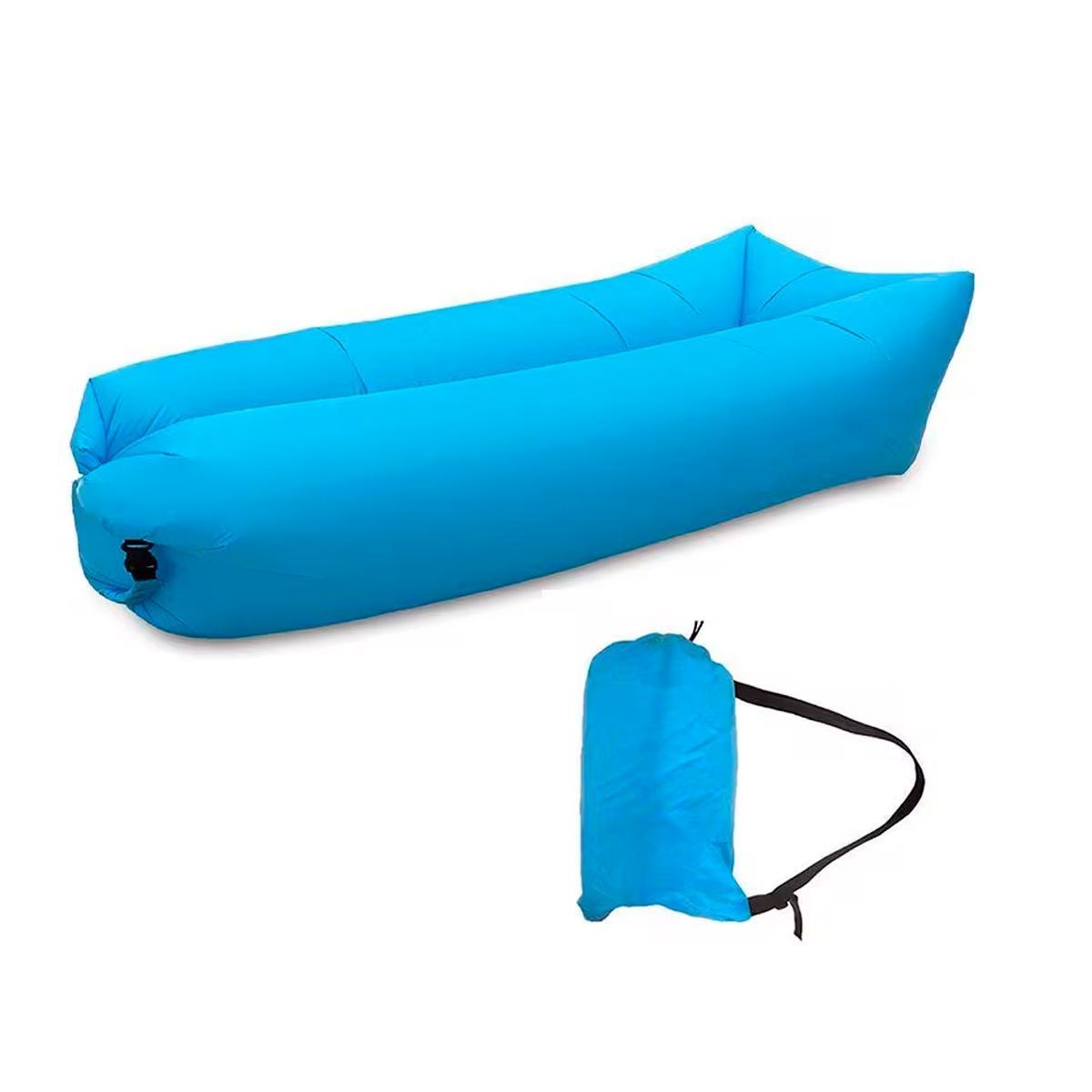 Saco Inflável Puff Para Dormir E Relaxar Em Qualquer Lugar - Carrefour