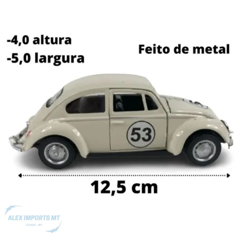Carrinho Fusca Clássico Apaixonado Por Carros E Coleção - Carrefour