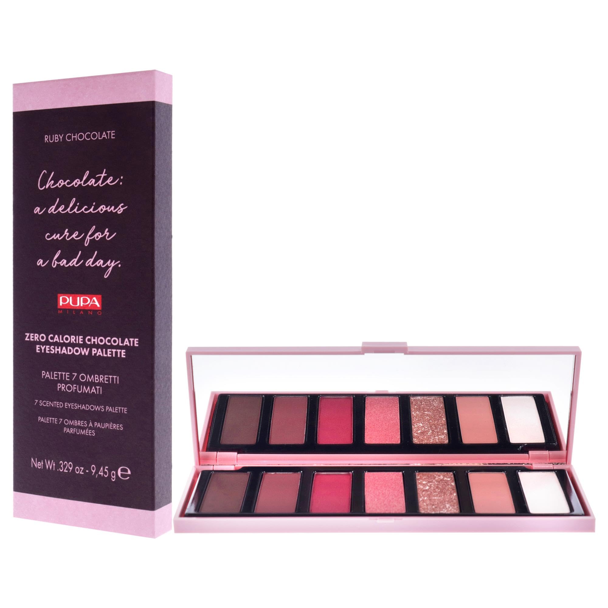 Paleta De Sombras Pupa Milano Zero Calorie Chocolate 002 - Carrefour