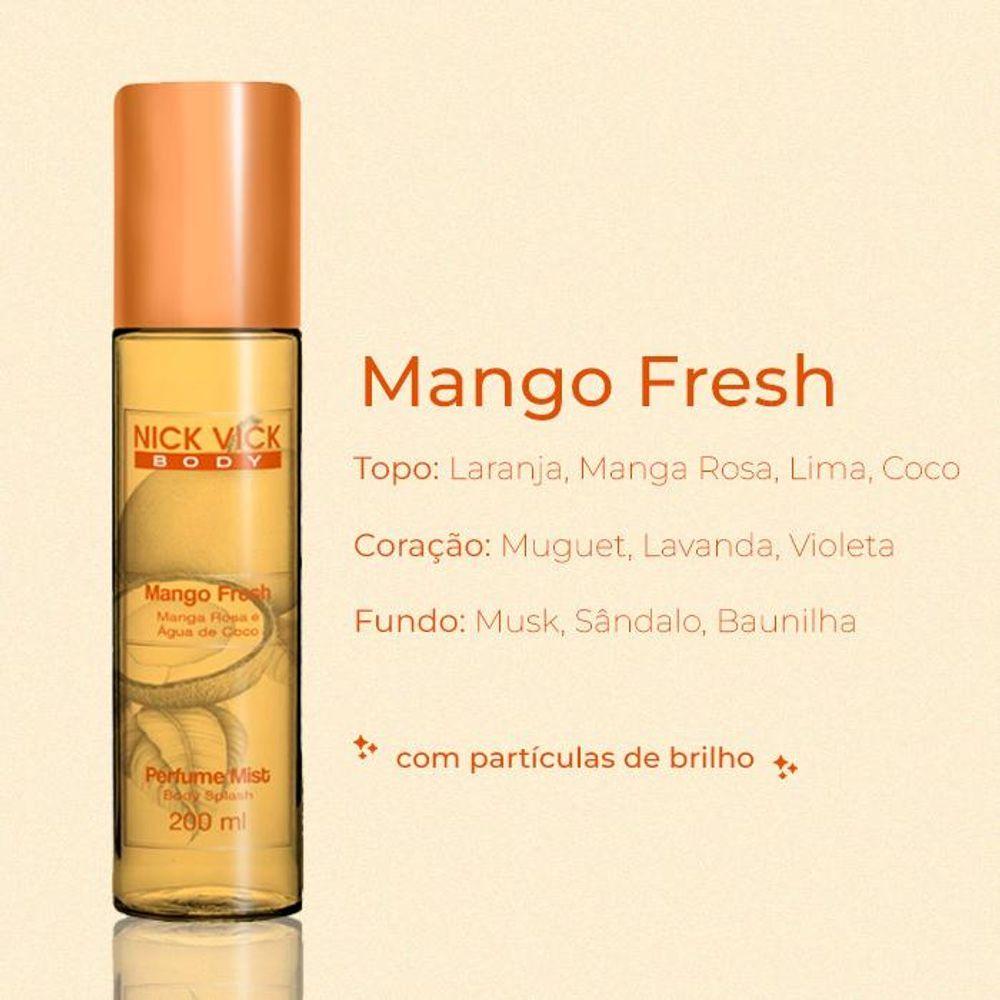 Kit Perfume Mist Body Splash Nick Vick Body - Carrefour