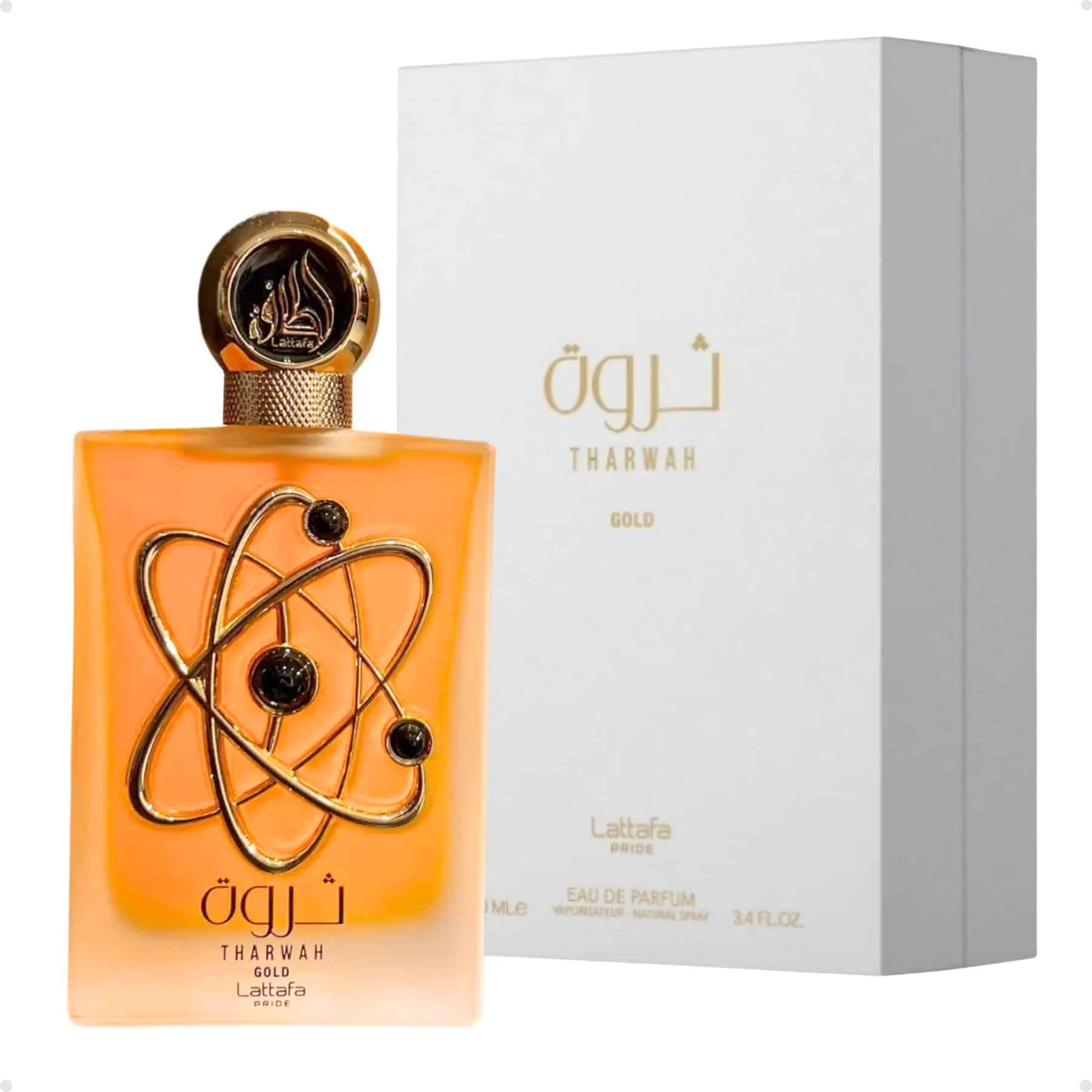Perfume Árabe Lattafa Tharwah Gold Edp 100ml Unissex - Carrefour
