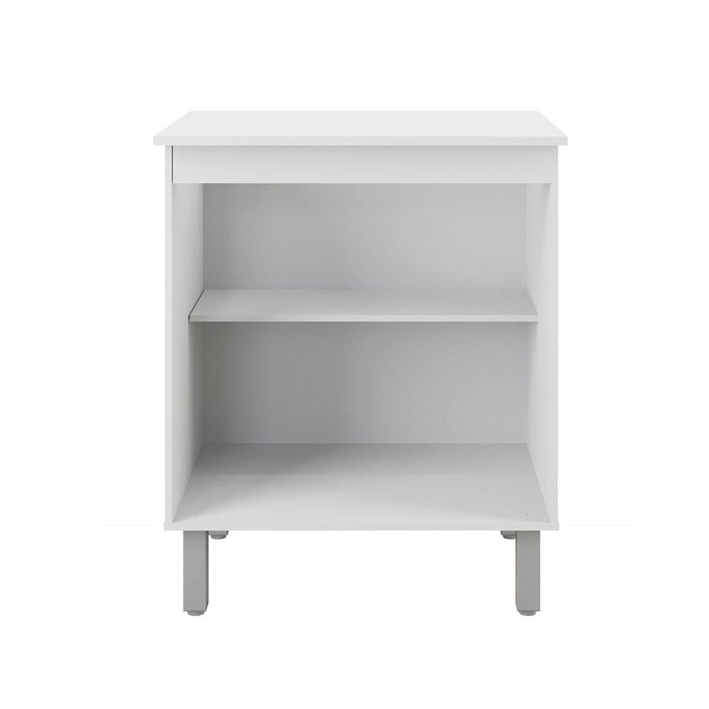 Armário Multiuso Lis 2 Portas Cozinha Mb1 Cor Branco Pc - Carrefour