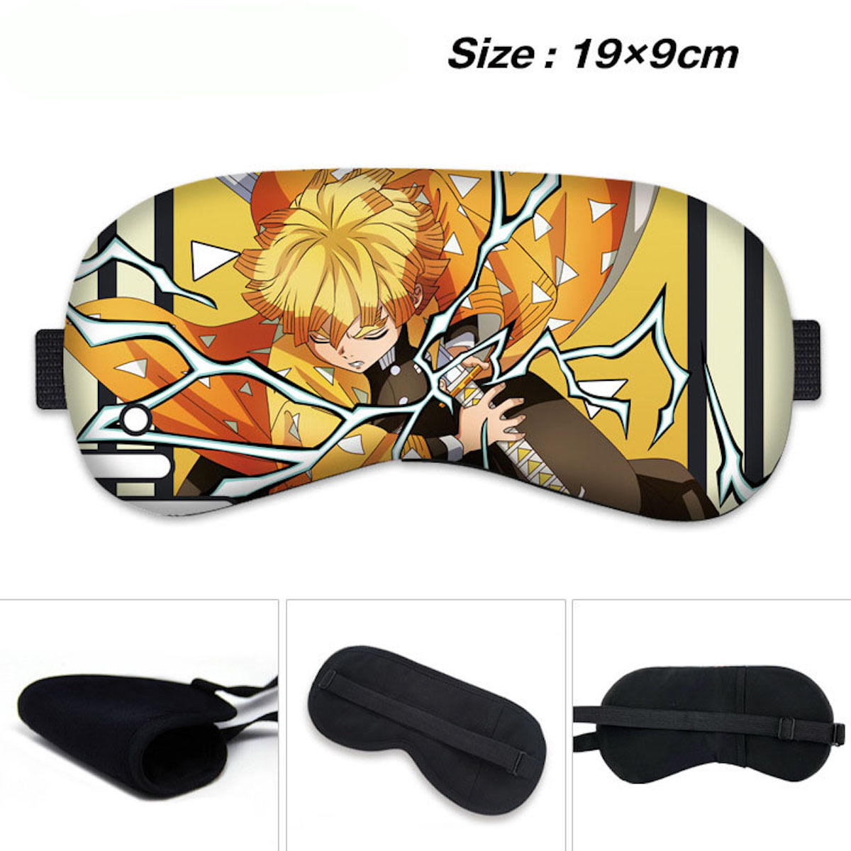 Máscara Para Dormir Demons Slayers Agatsumas Zenitsus Anime - Carrefour