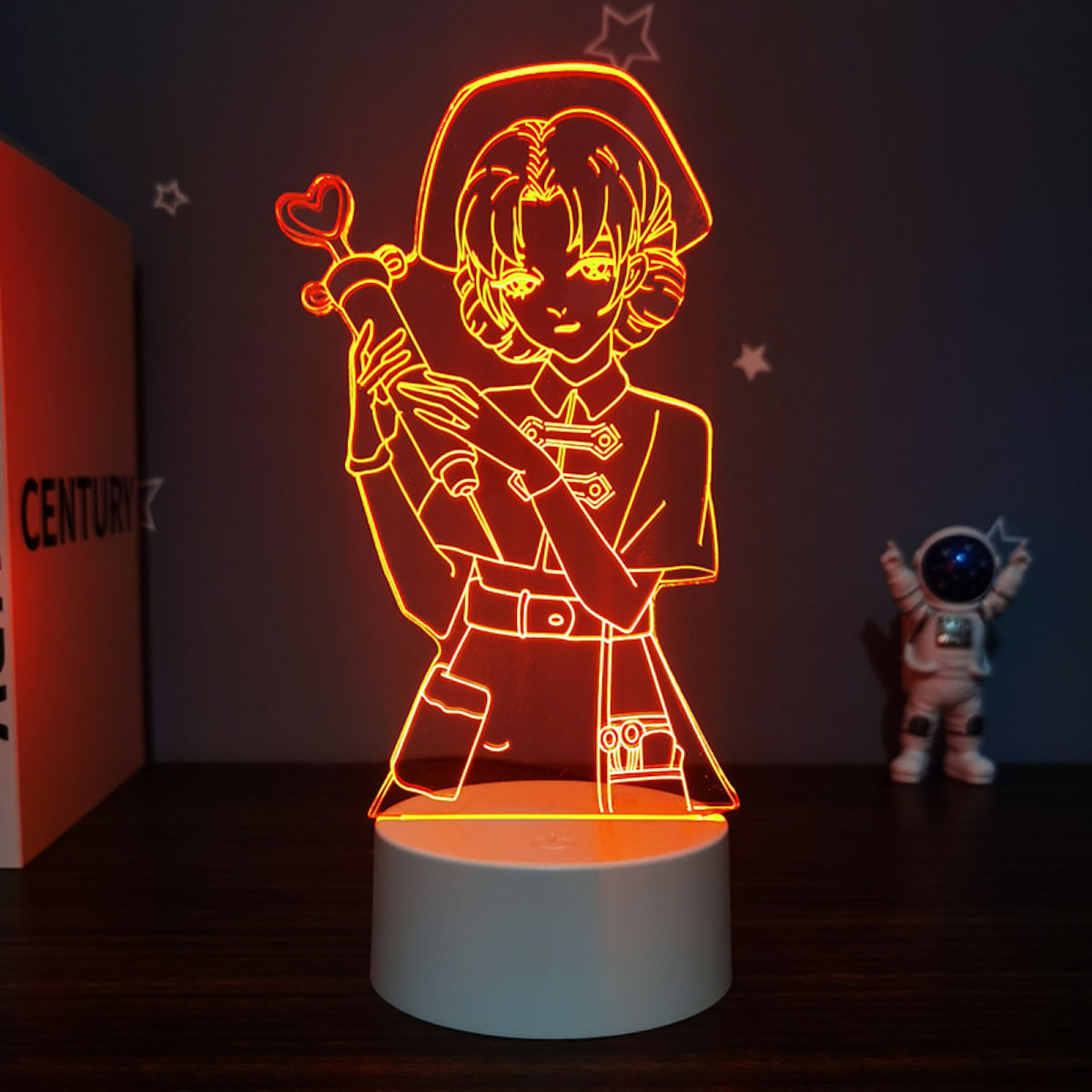 Lâmpada De Luz Noturna Identitys Emily Dyer Anime Decor 3d Illusion ...
