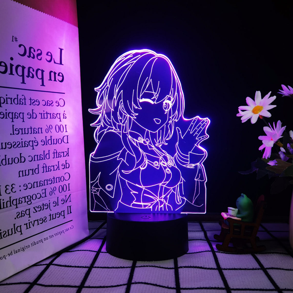 Lâmpada De Decoração De Anime Night Light Honkais Star Rails 3d ...
