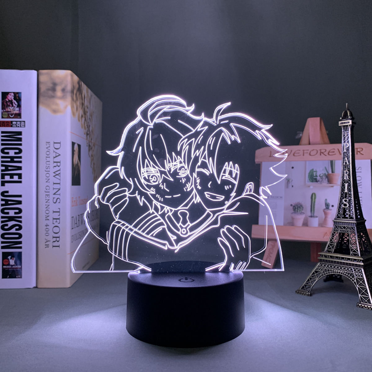 Lâmpada De Decoração De Anime Night Light Seraphs Of Ends 3d Illusion ...