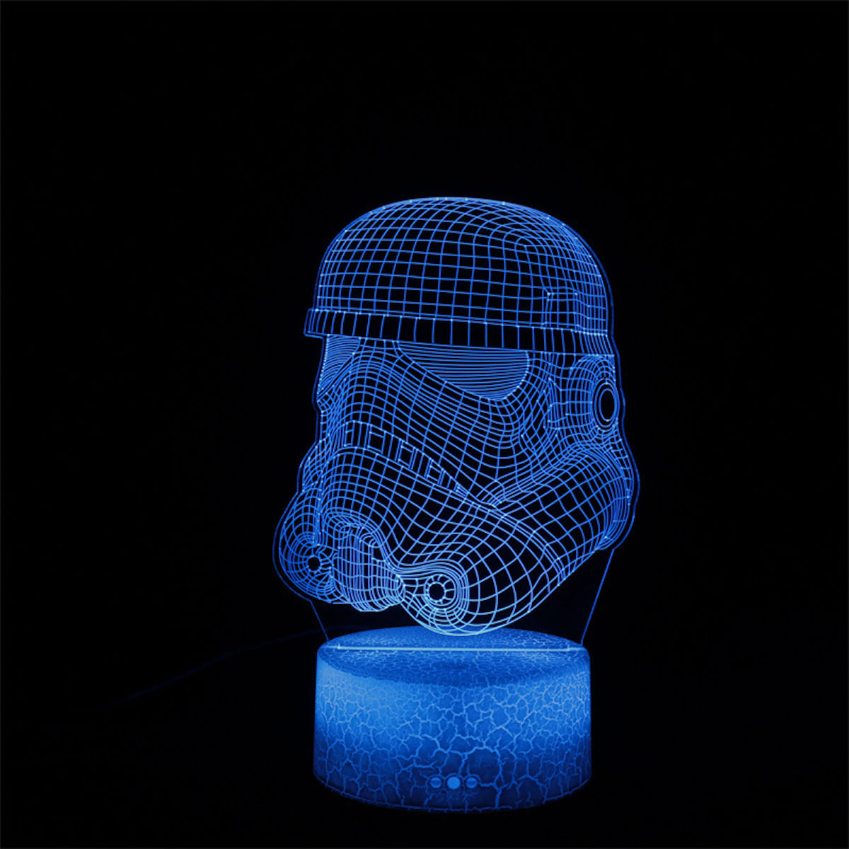 Lâmpada De Decoração De Anime Night Light Storm Troopers 3d Illusion ...