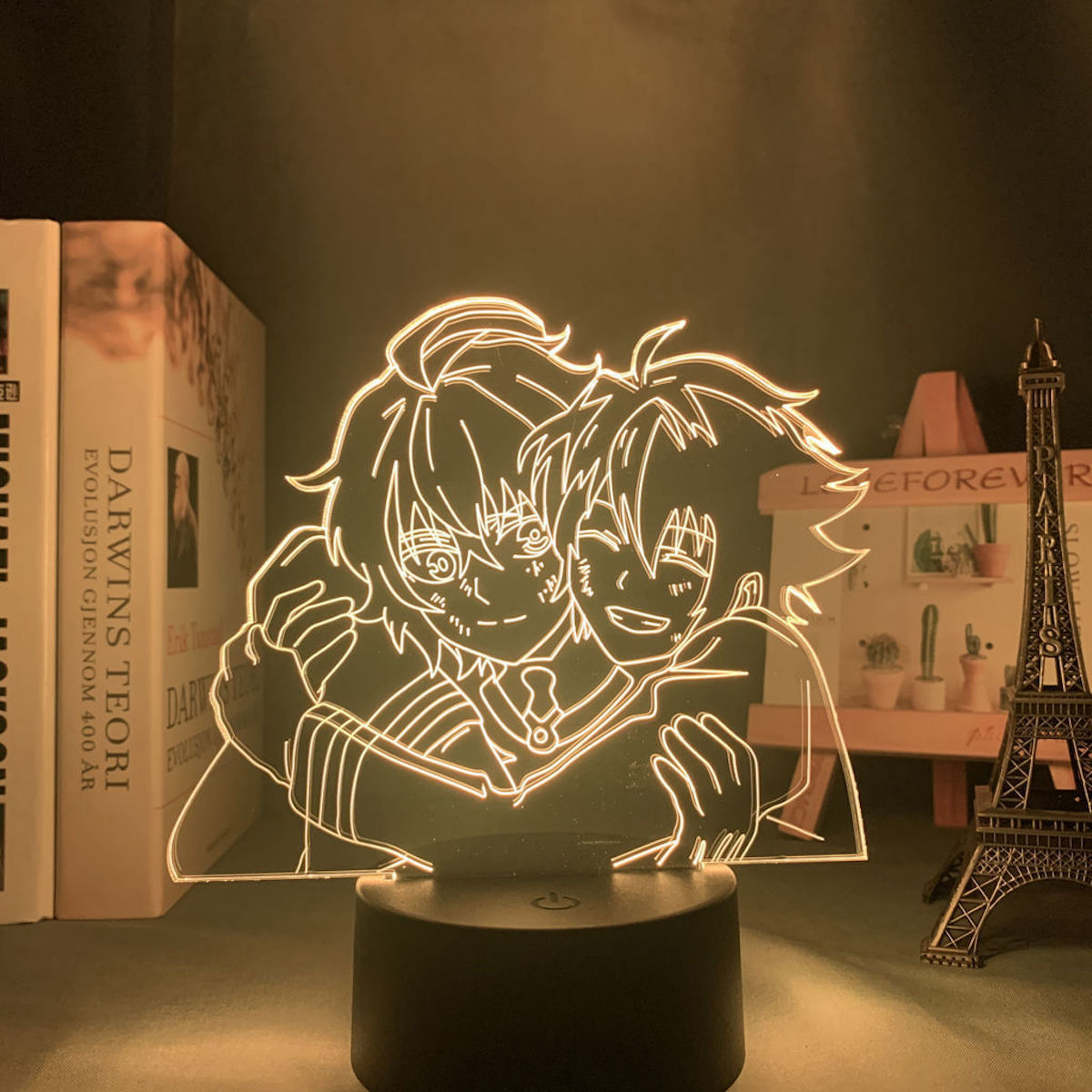 Lâmpada De Decoração De Anime Night Light Seraphs Of Ends 3d Illusion ...