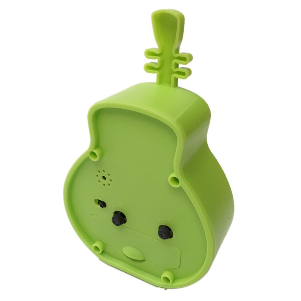 Alarm Clock Cartoon Guitar Shape Digital Sweeping Mute - Carrefour