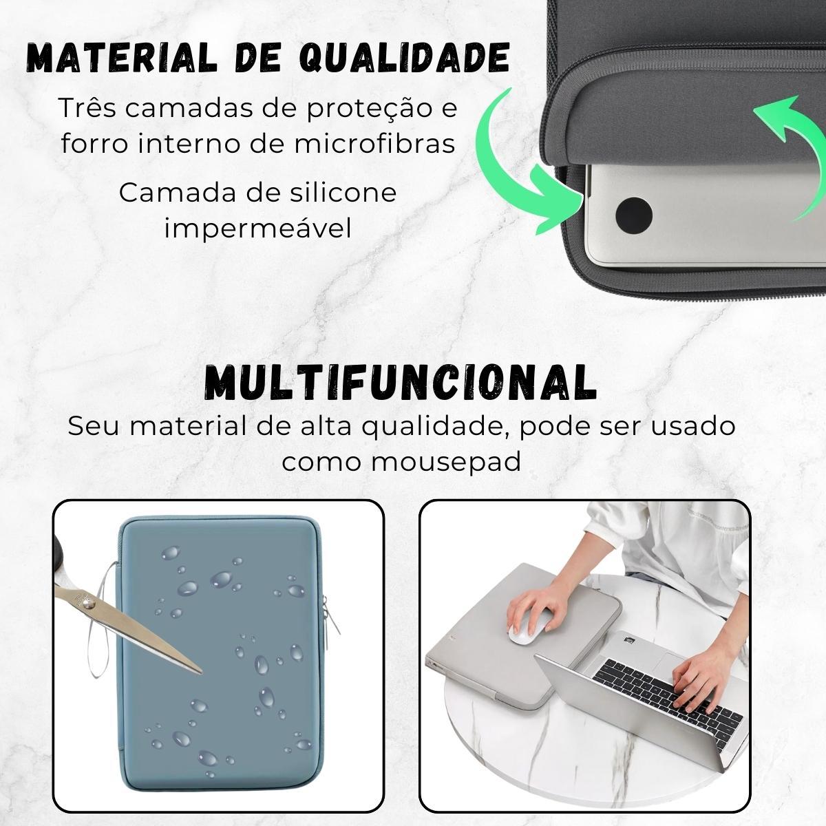 Capa Bag Pasta + Teclado Trackpad Para Tablet Vaio Tl10 10.4 - Carrefour