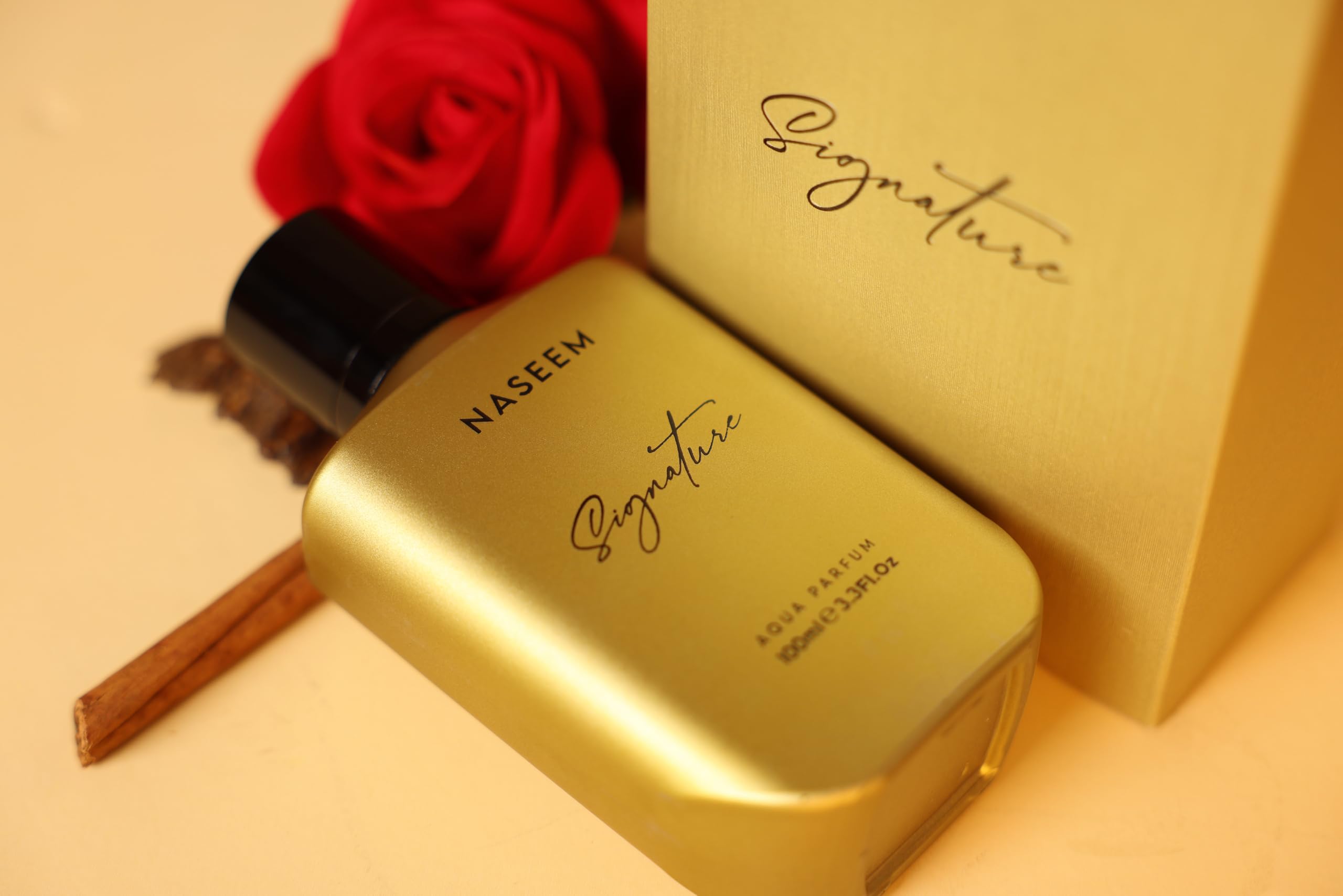 Perfume Naseem Signature Gold Eau De Parfum 100ml Para Homens E ...