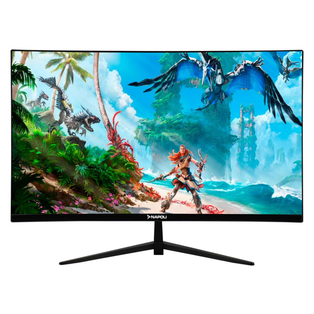 Monitor Napoli Npl 272 Pro Full Hd Hdmi Vga Curvo 27 - Carrefour