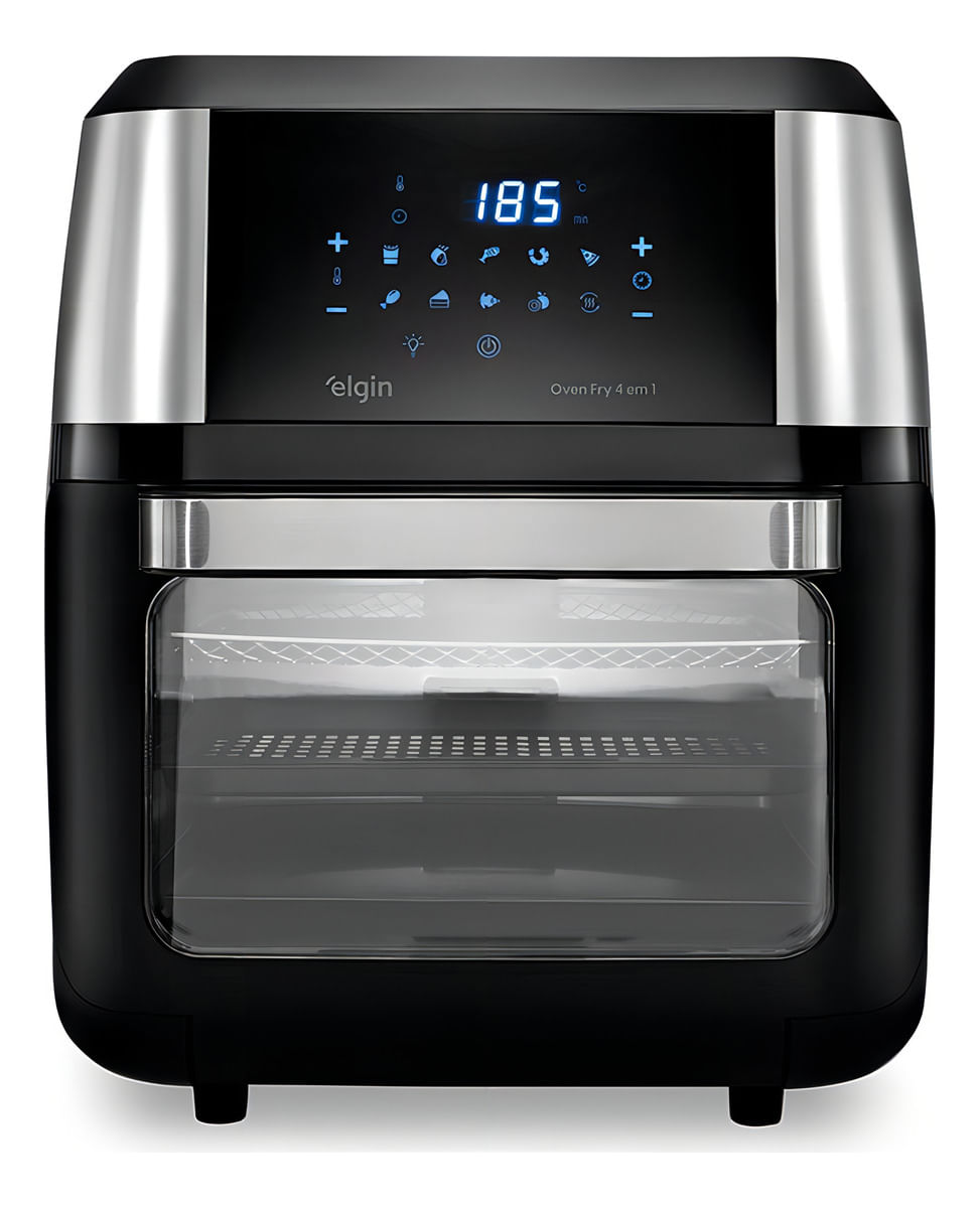 Fritadeira Sem Óleo E Forno Elétrico Oven Fry 12l 4x1 Elgin - Carrefour