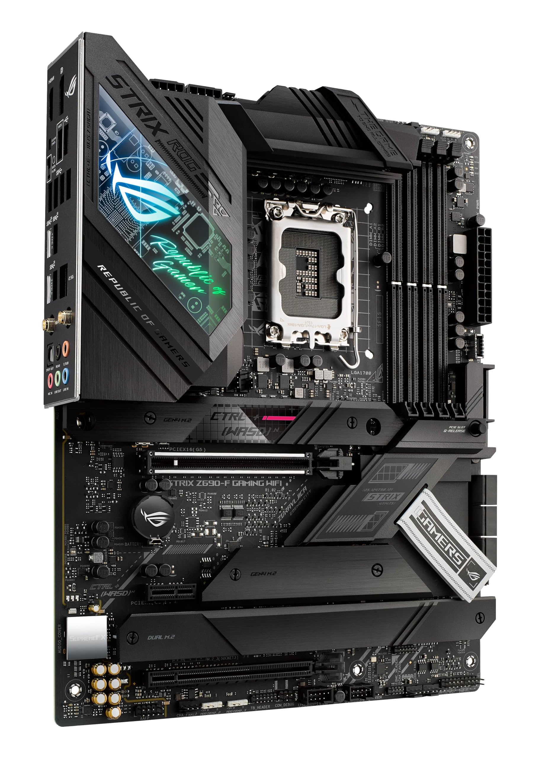 Placa Madre Asus Rog Strix Z690-f Gaming Wifi Intel Lga 1700 - Carrefour