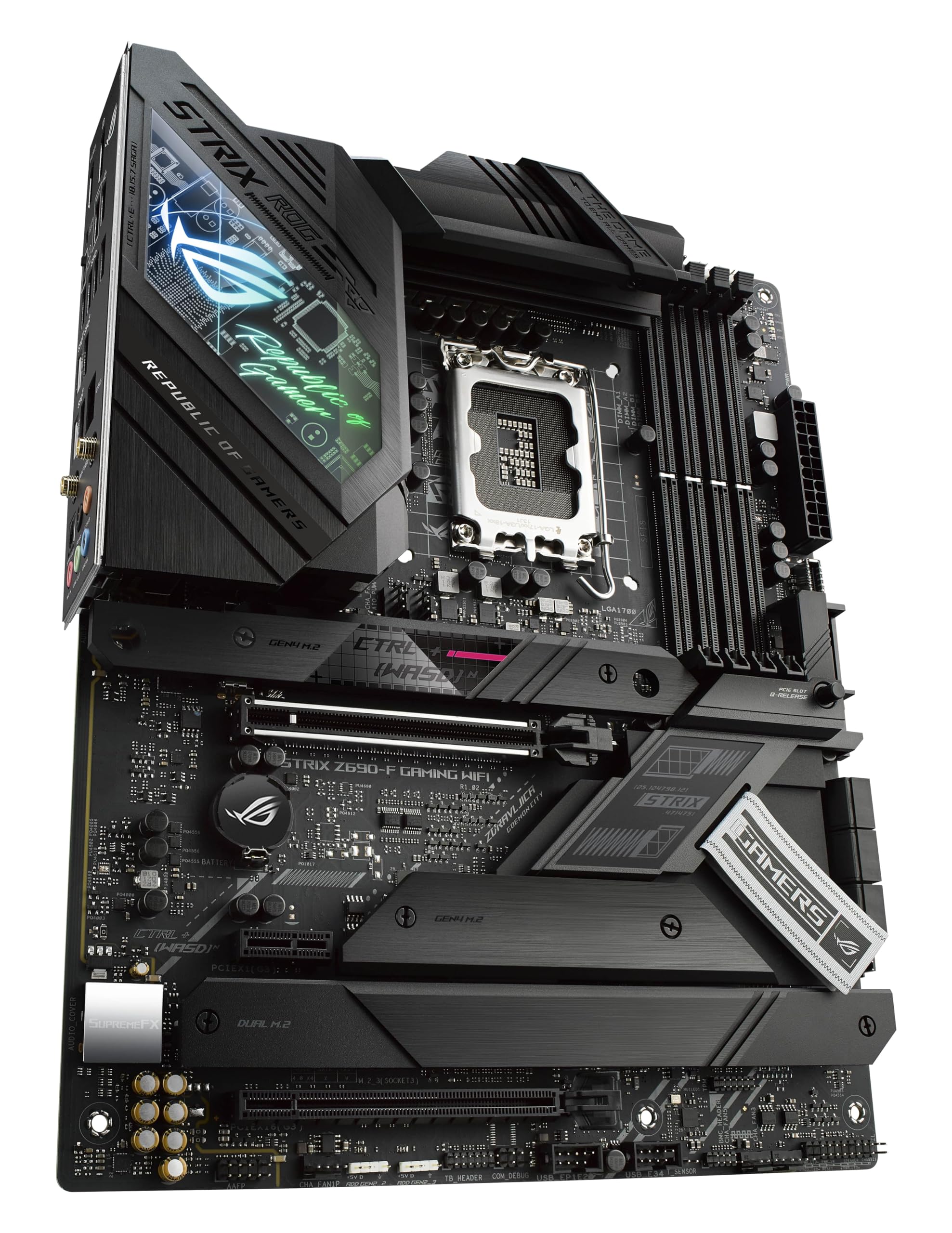 Placa Madre Asus Rog Strix Z690-f Gaming Wifi Intel Lga 1700 - Carrefour