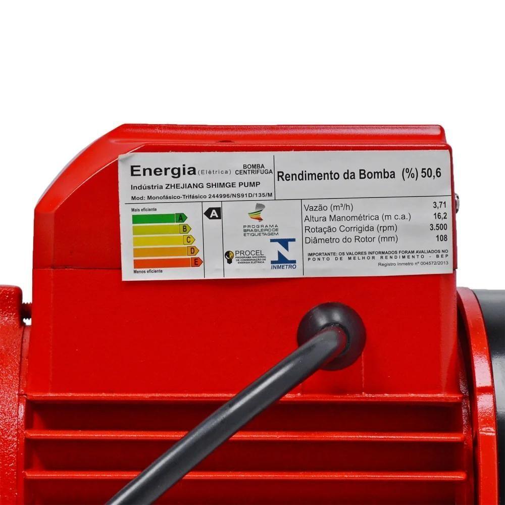 Bomba Centrifuga 1,0 Hp 127/220v 1x1'' Worker - Carrefour