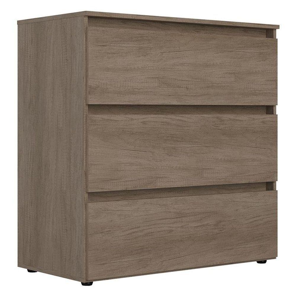 Guarda Roupa Casal Nobre 6 Portas Rustic Off White Comcômoda Gaveteiro ...