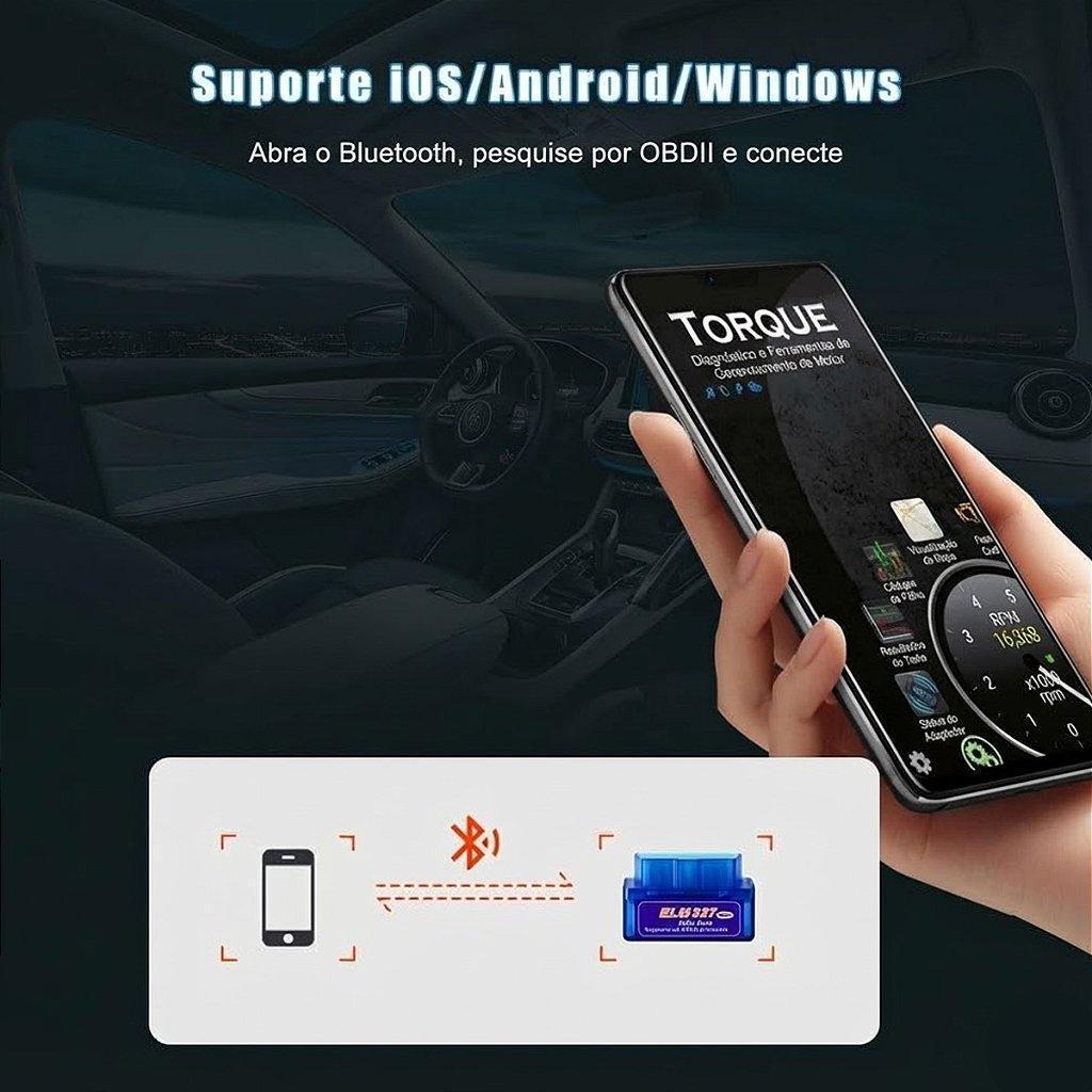 Scanner Automotivo Obd2 Bluetooth Elm327 Diagnóstico Carro - Carrefour