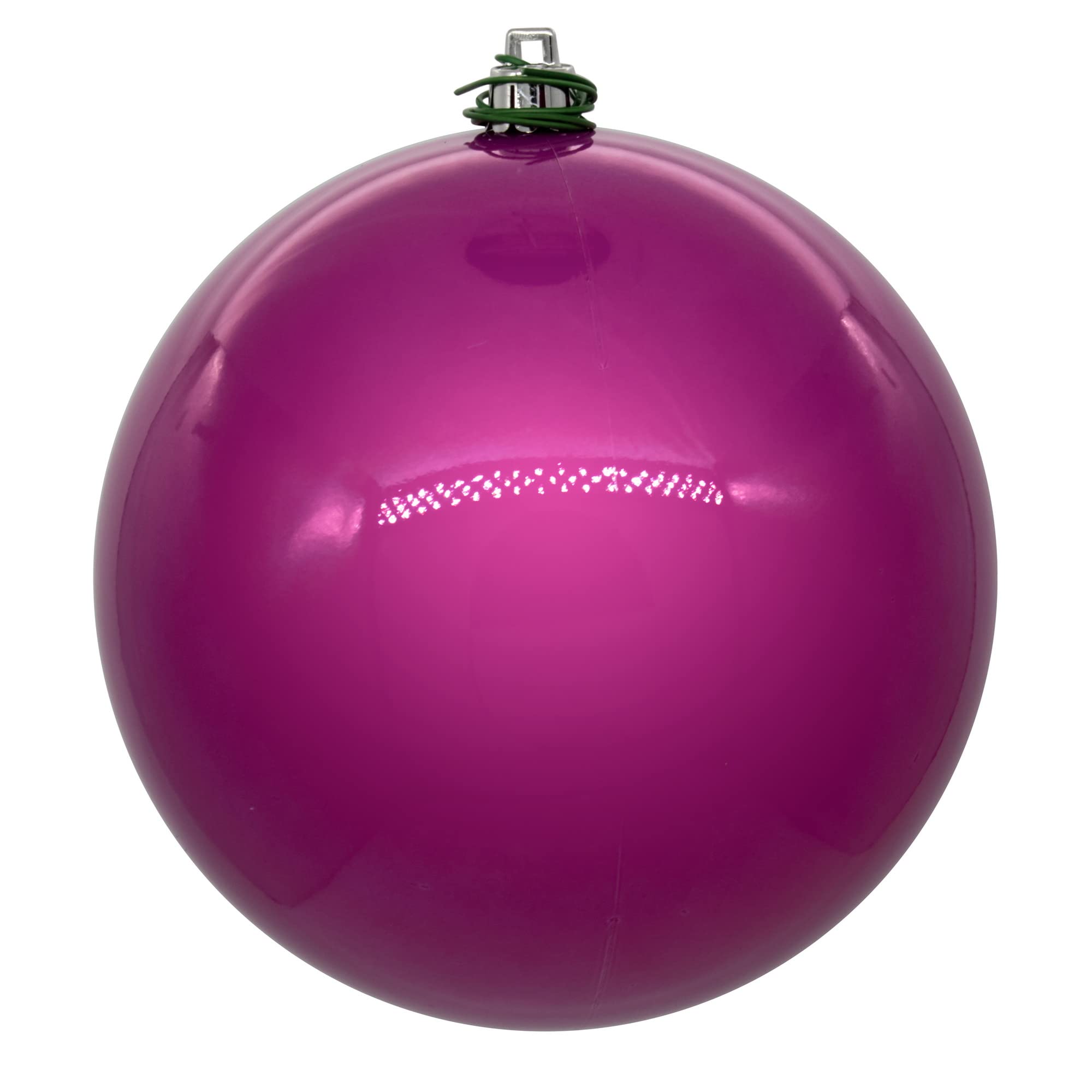 Adorno Bola Perla Violeta Uv Vickerman 4,75 Cm 4/unidad - Carrefour