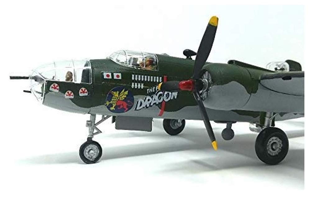 Kit De Modelos De Plástico Atlantis B-25 Mitchell Wwii Bomber 1/64 ...