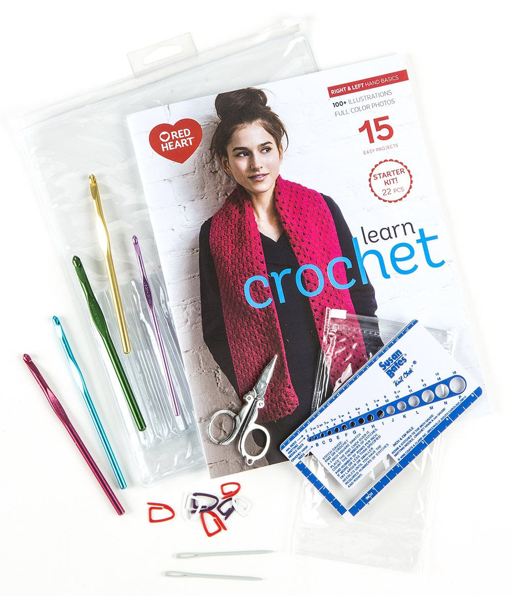 Kit De Manualidades Susan Bates ¡Aprende A Tejer Crochet! - Carrefour