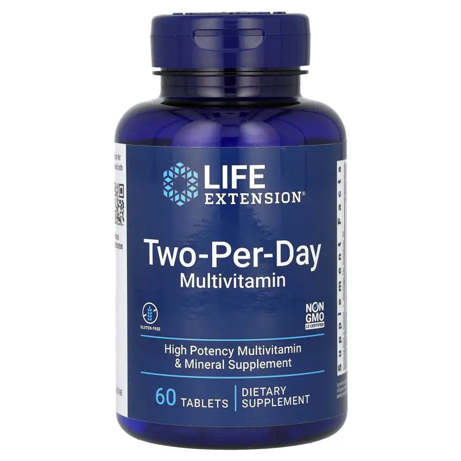 Two-per-day Multivitamin (60) - Life Extension - Carrefour