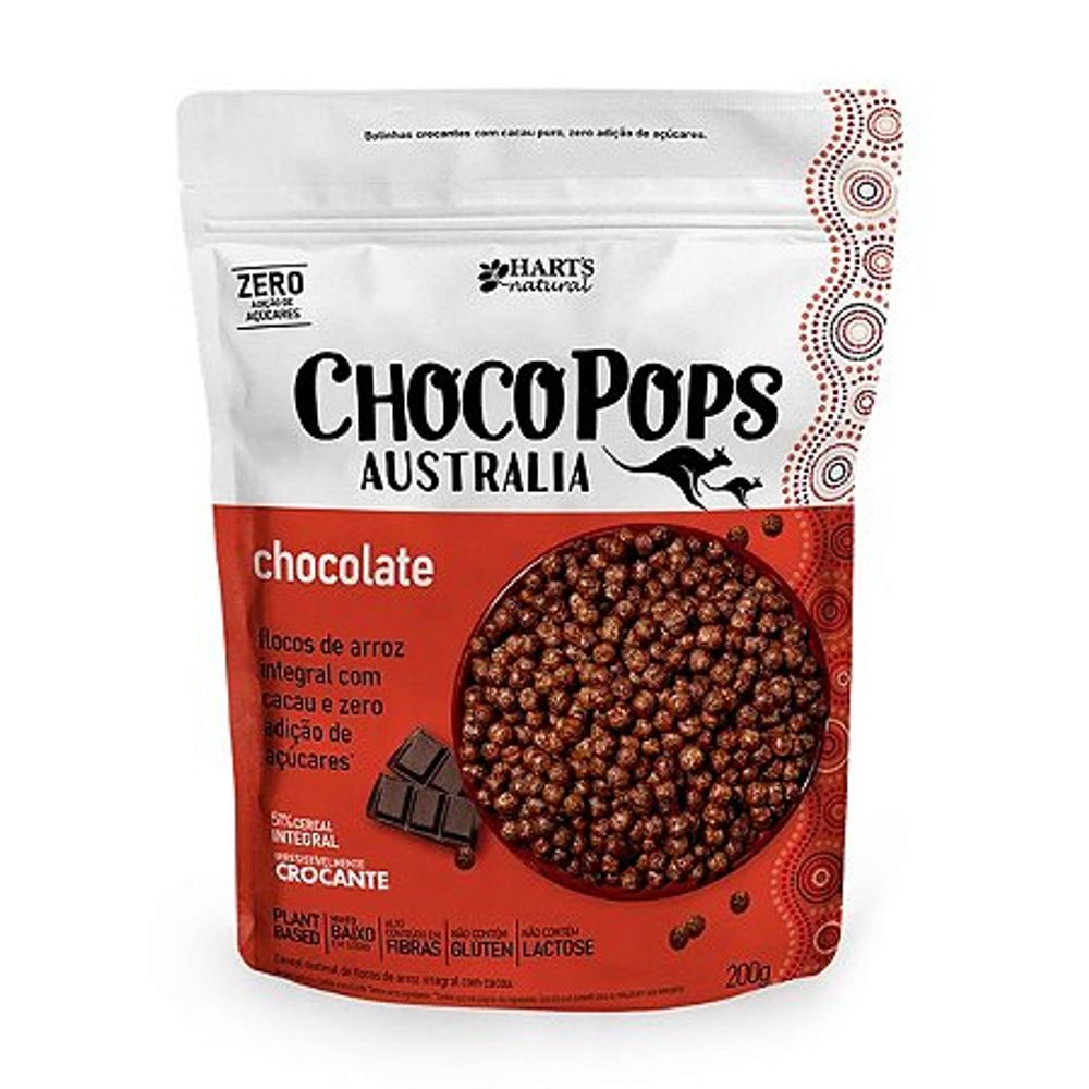 Cereal De Chocolate Chocopops Australia Harts 200g - Carrefour