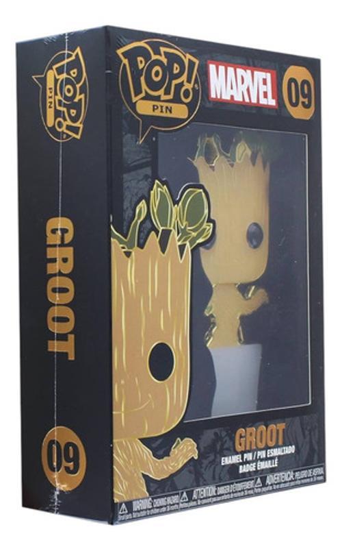 Funko Pop Pin Groot 09 Colecionavel Exclusivo - Carrefour