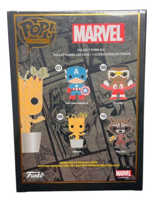 Funko Pop Pin Groot 09 Colecionavel Exclusivo - Carrefour