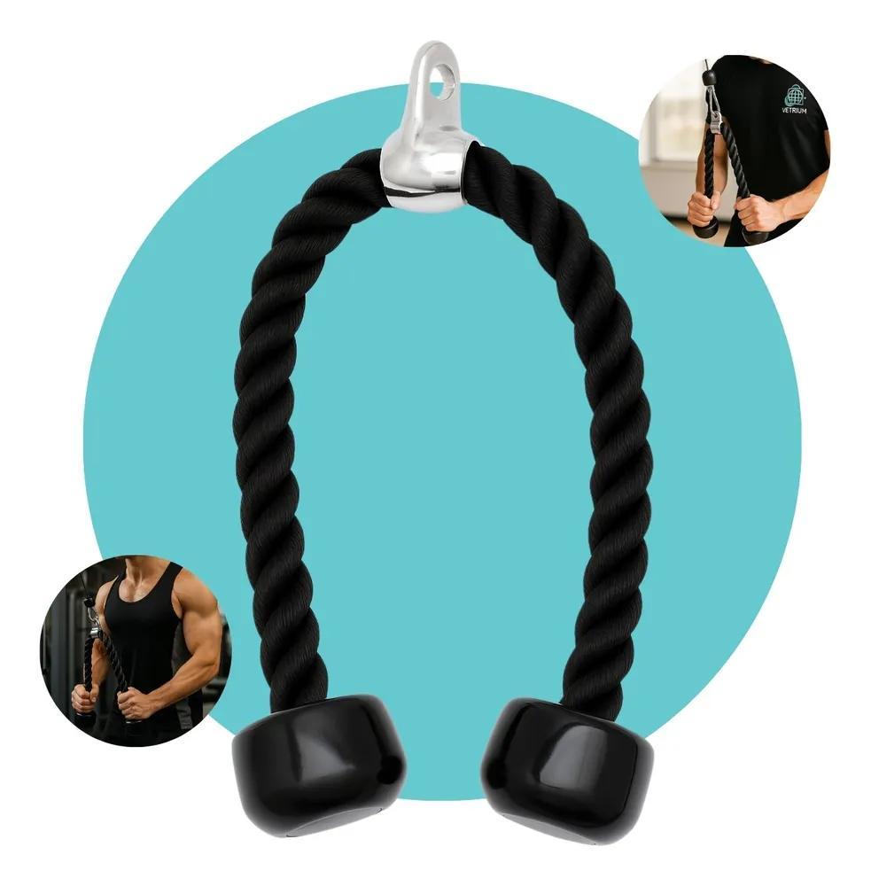 Corda Puxador Triceps Para Cross Over Profissional Academia - Carrefour