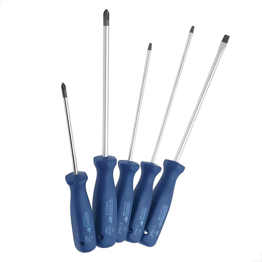 Jogo Kit Chave Fenda E Phillips Com 5 Peças 150-160s Gedore - Carrefour