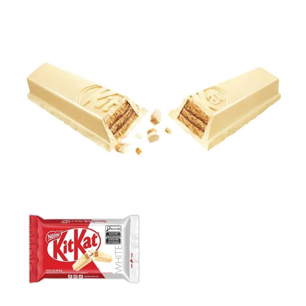 Chocolate Kit Kat Branco 24 Unidades 41,5g - 1 Display - Carrefour