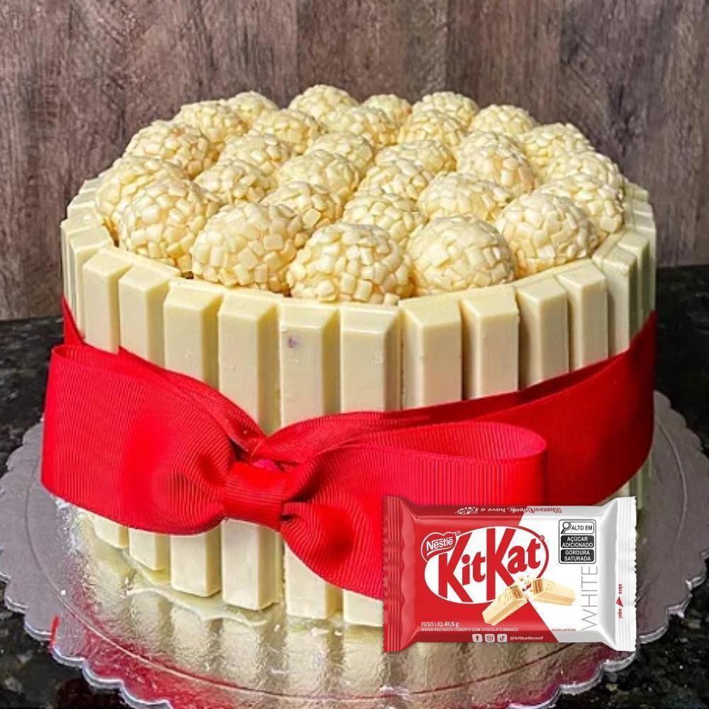 Chocolate Kit Kat Branco 24 Unidades 41,5g - 1 Display - Carrefour
