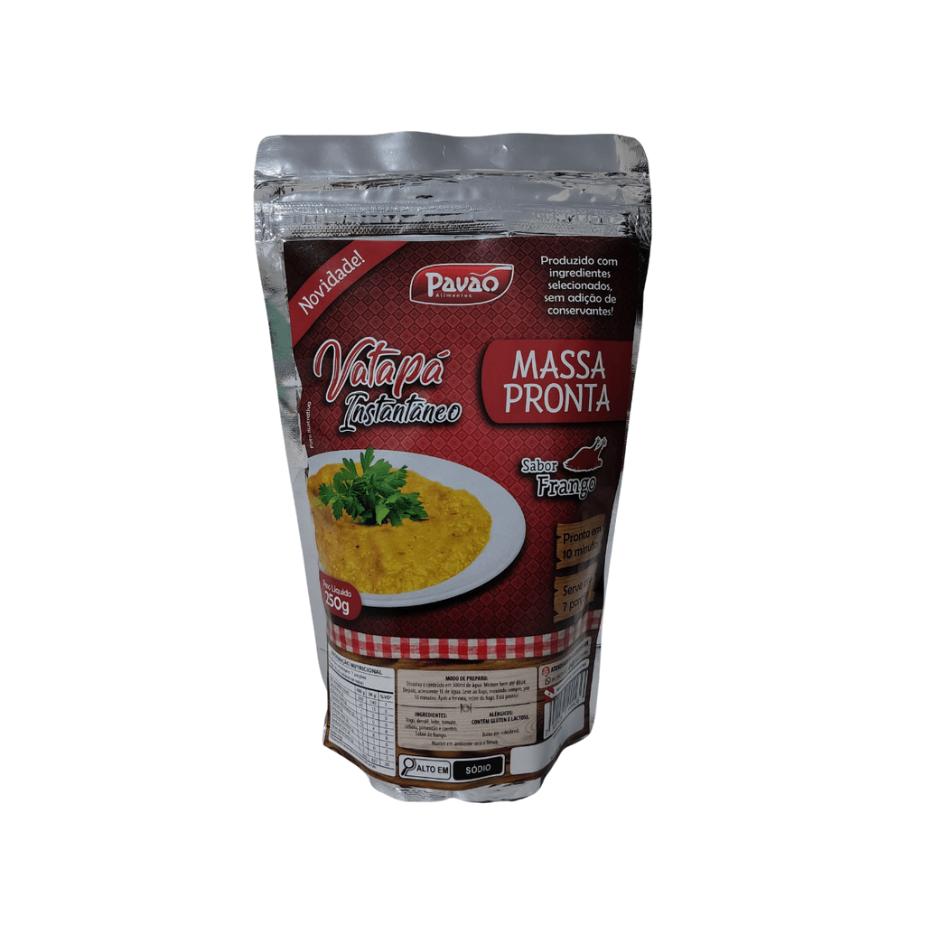 Massa Pronta Para Vatapá Sabor Frango 250g - Carrefour