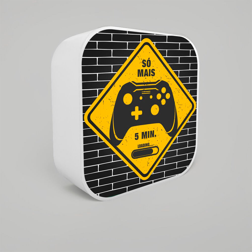 Luminária Box Só Mais 5 Minutos Gamer Light - Carrefour